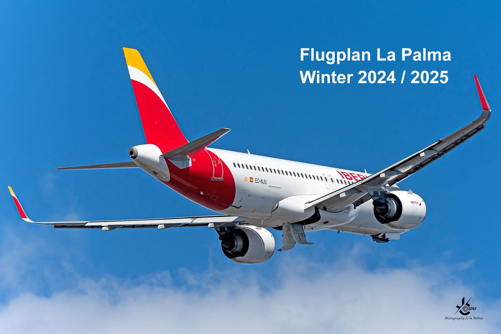 La Palma Flugplan Winter 2024/2025